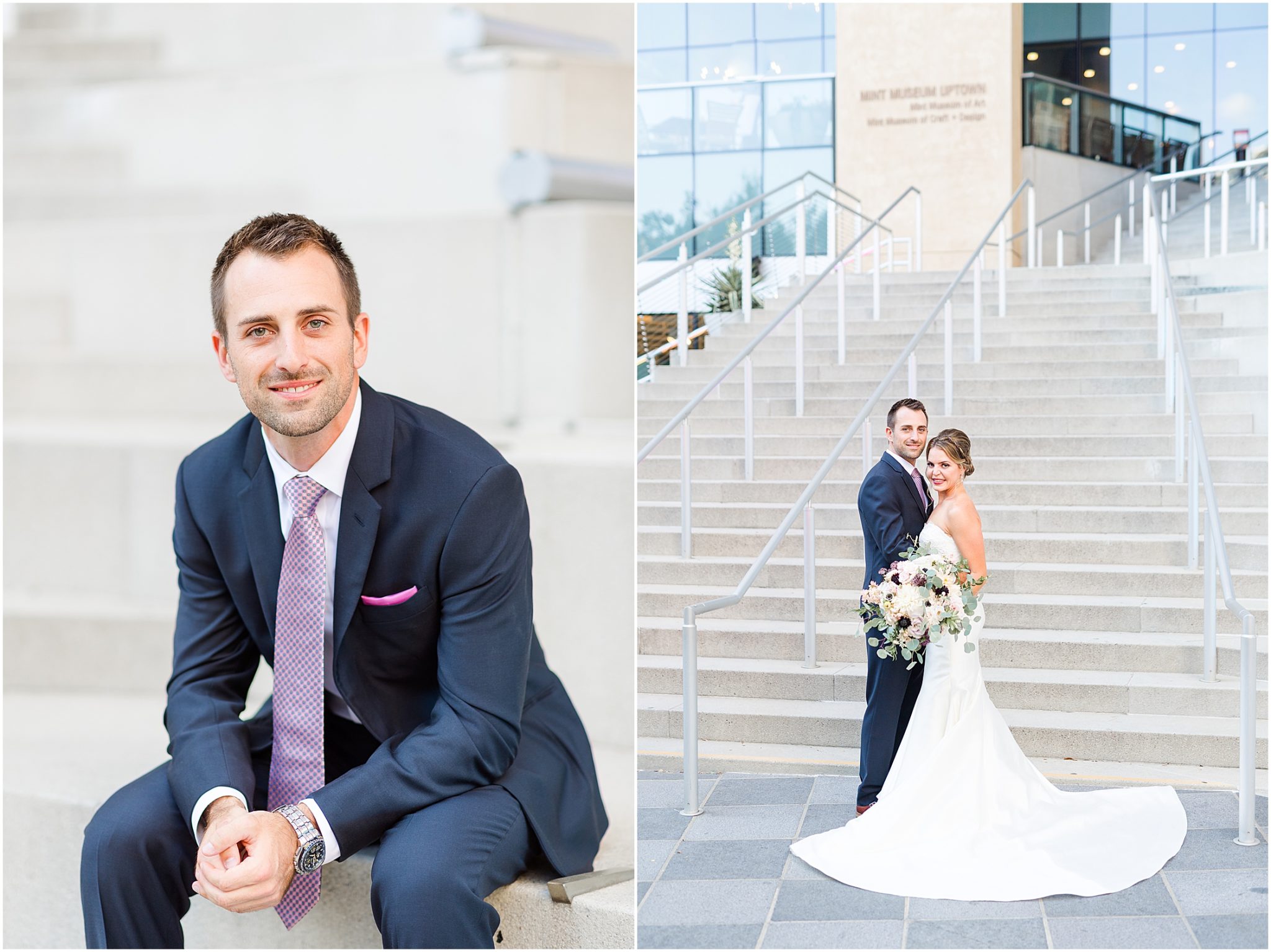 The Mint Museum Wedding | Sean & Kristin Rapp